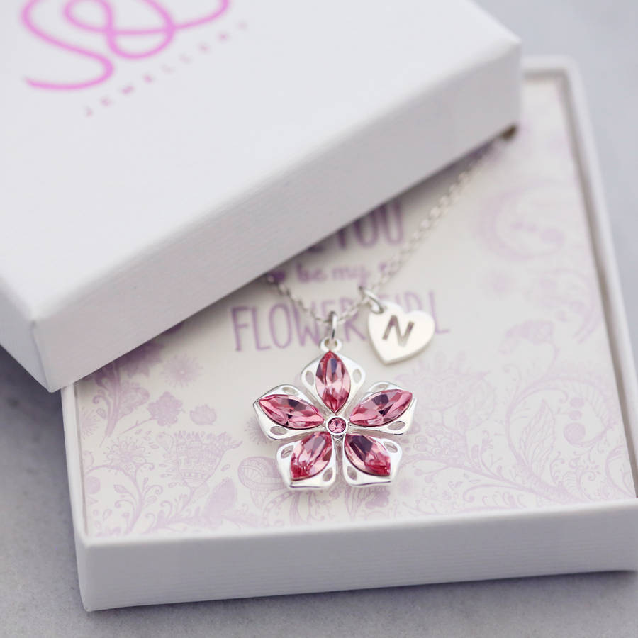 bridesmaid 'will you' or 'thank you' gift card necklace by j&s ...