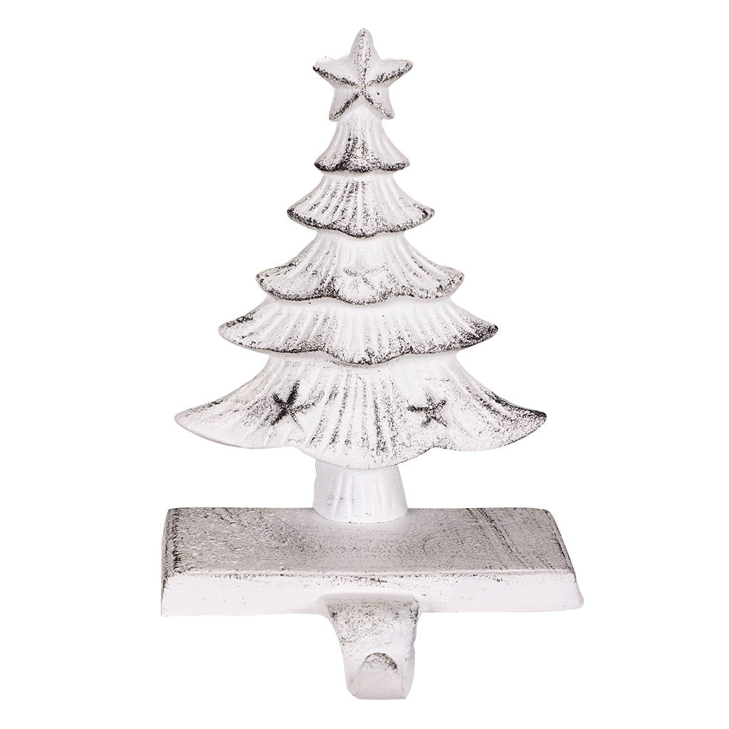 Snow White Christmas Tree Stocking Hanger By Dibor | notonthehighstreet.com