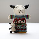 Hand Knitted Pocket Puppets In Organic Cotton By Chunki Chilli ...
