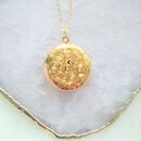 Gold Photo Locket By Madison Honey Vintage | notonthehighstreet.com