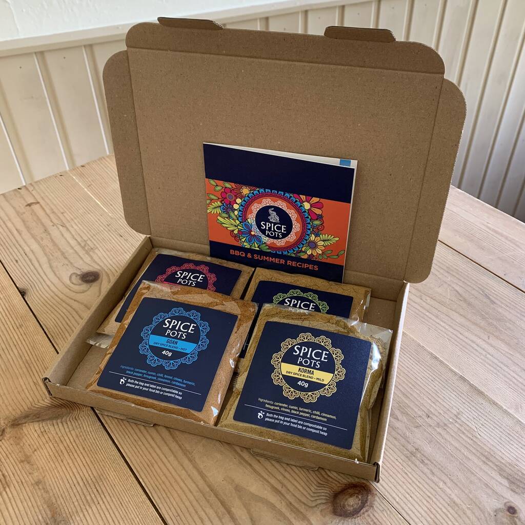 spice pots letterbox bbq kit by spice pots | notonthehighstreet.com