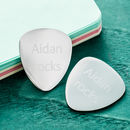Personalised Guitar Plectrum By Penelopetom | notonthehighstreet.com