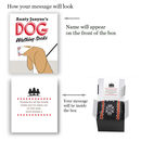 personalised dog walking gift socks by quirky gift library ...