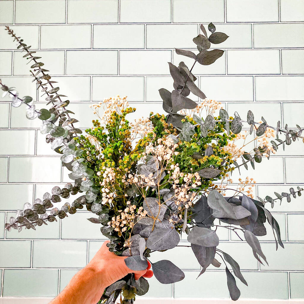 Mixed Eucalyptus Flower Bouquet ''Juniper'' By Neboho ...