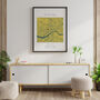'Where We Start' Abstract Location Map Print By Studio Hop ...