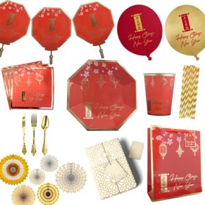 Chinese New Year Party In A Box By Peacock Supplies ...