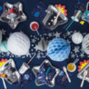 Six Space Plates And Cups By La Di Dah | notonthehighstreet.com