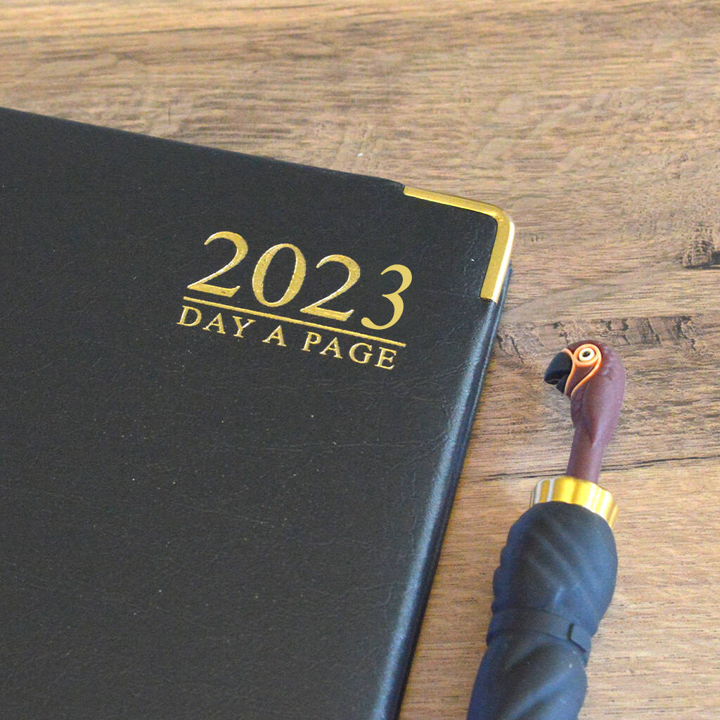Personalised Day A Page 2023 Diary Flower Design By GiftsOnline4U ...