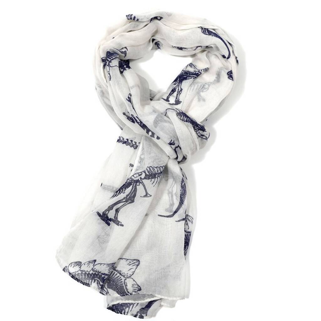 Dinosaur Print Scarf By My Posh Shop | notonthehighstreet.com