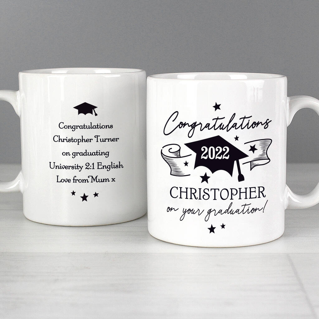 Personalised Graduation Mug By Uniqueful | notonthehighstreet.com