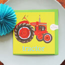 red tractor card by kali stileman publishing | notonthehighstreet.com