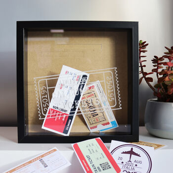 Personalised Ticket Collection Box By Perfect Personalised Gifts ...