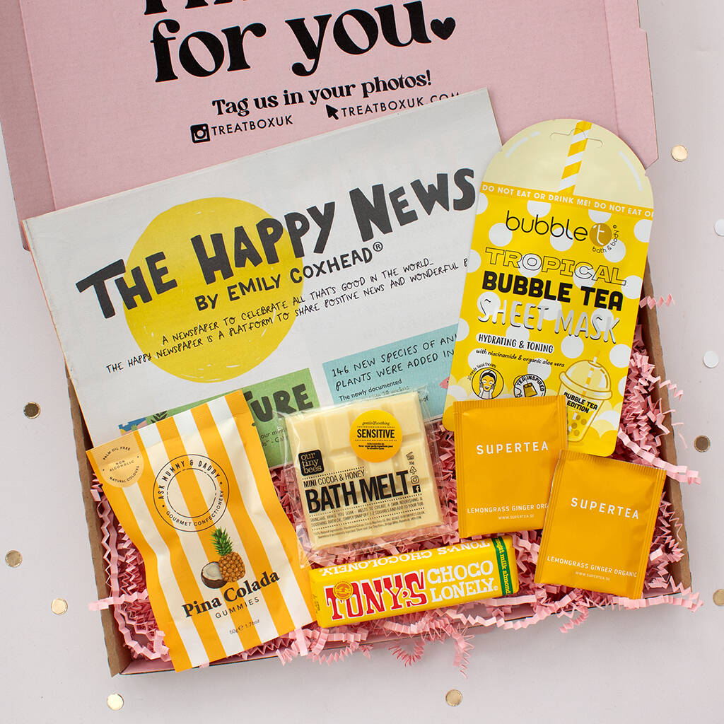 Pick Me Up Gift Box | Ready To Go Treat Box By TreatBox ...