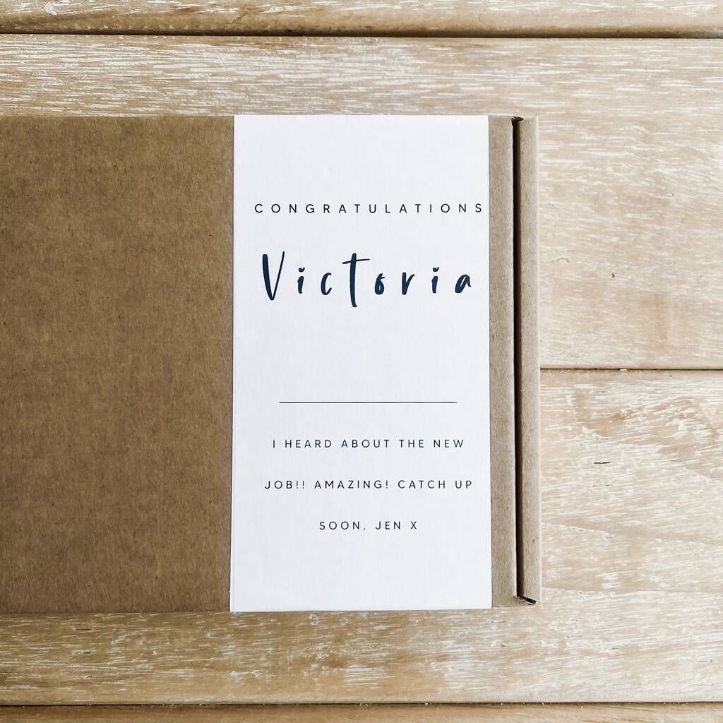 Congratulations Letterbox Sweets Gift Box By sweets in the post ...