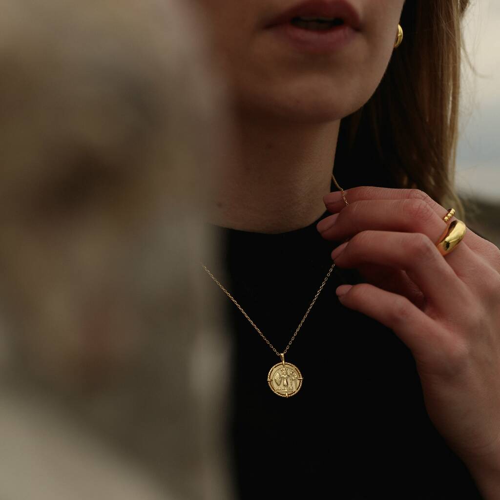 Khito Necklace In Gold By Oba Home | notonthehighstreet.com