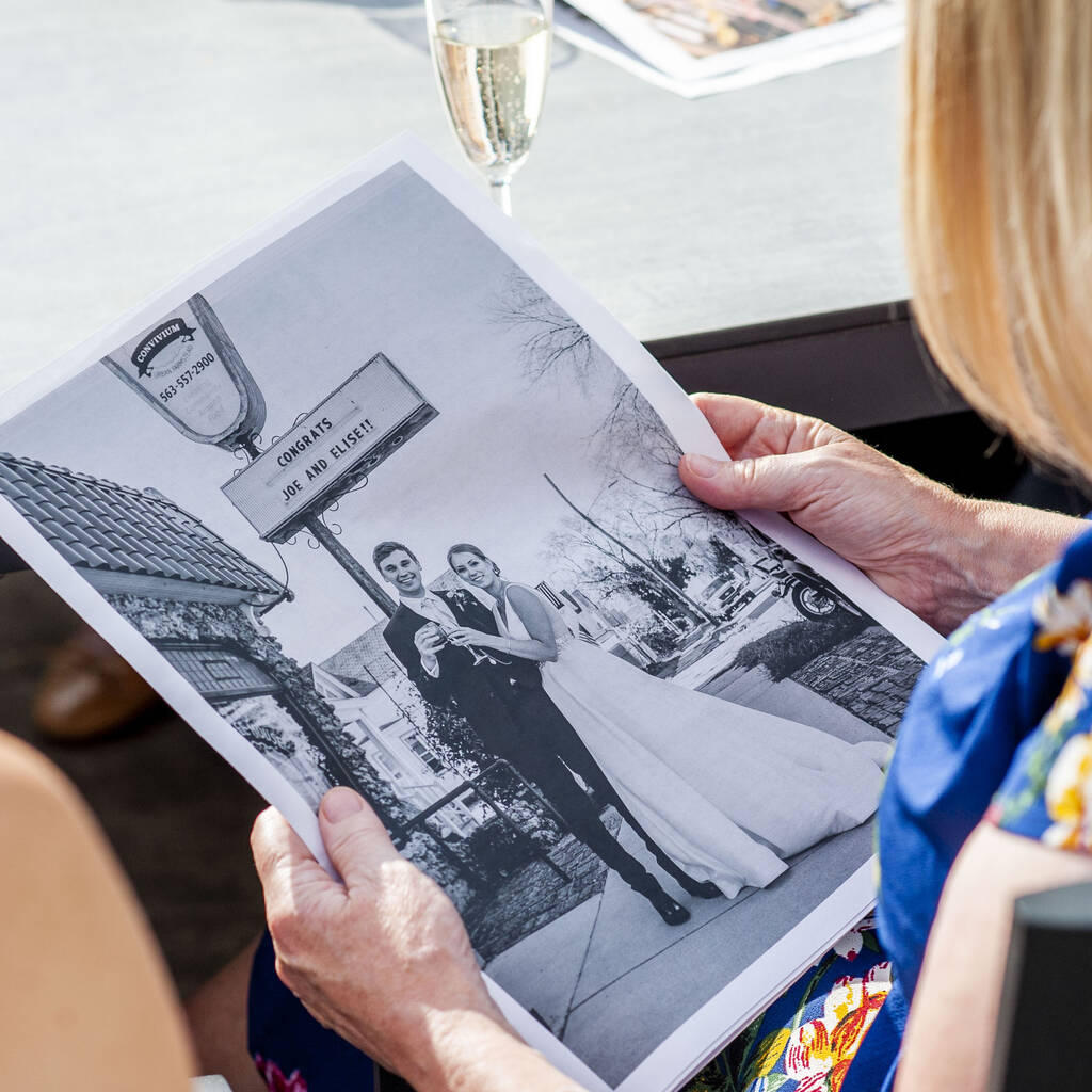 Order Of Service Wedding Day Newspaper By The Occasional Press ...