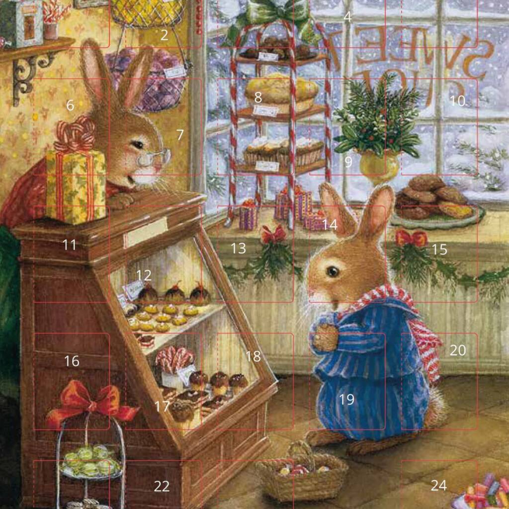 Set Of Advent Cards By Grey Star Interiors