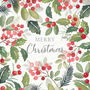 Merry Christmas Festive Berry Paper Napkins By The Danes ...