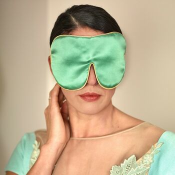 Holistic Silk Pure Silk Eye Mask By Holistic Silk | notonthehighstreet.com