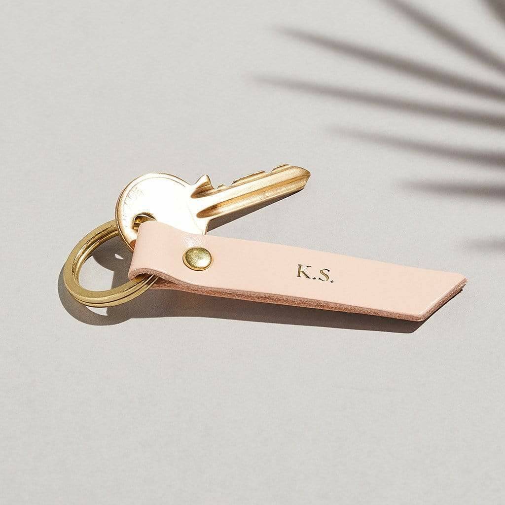 Personalised Leather Keyring By SBRI | notonthehighstreet.com