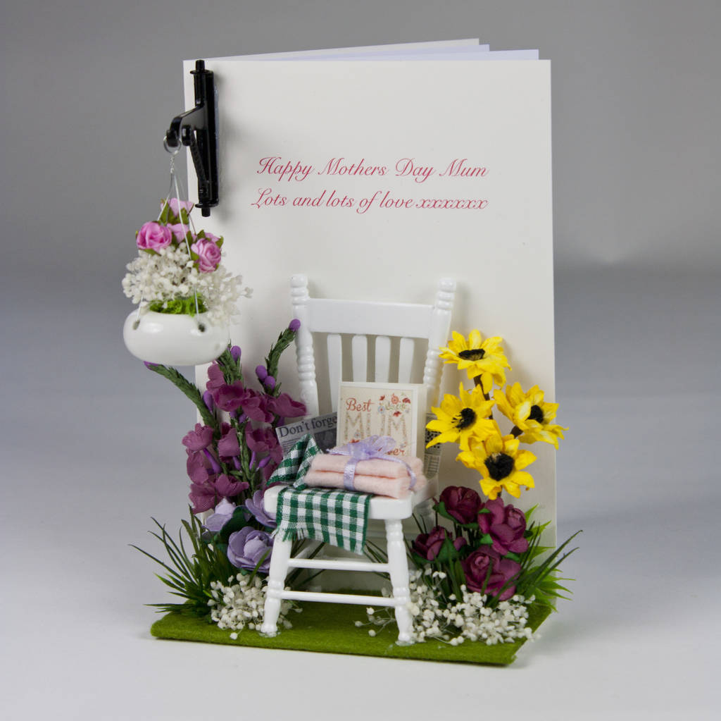 Luxury Hanging Basket Garden Card By Karrie Barron | notonthehighstreet.com