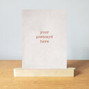 Wooden Postcard Holder By Bookishly | notonthehighstreet.com