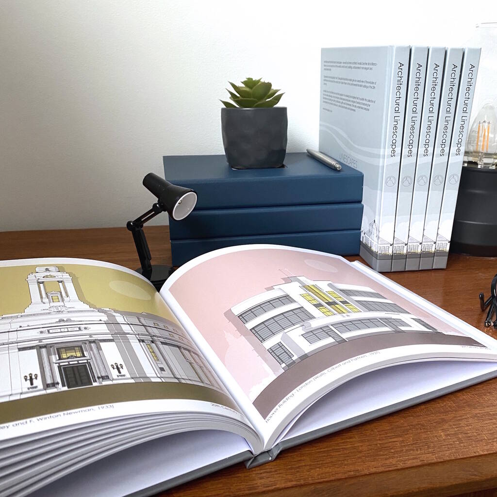 Architectural Linescapes Book By Linescapes | notonthehighstreet.com