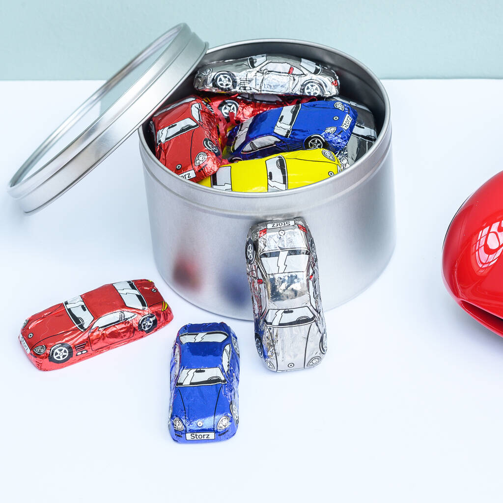 Gift Tin Of Chocolate Formula One Cars By Me And My Car ...