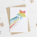 Superhero Thank You Shooting Star Rainbow Card By Periwinkle And Clay ...