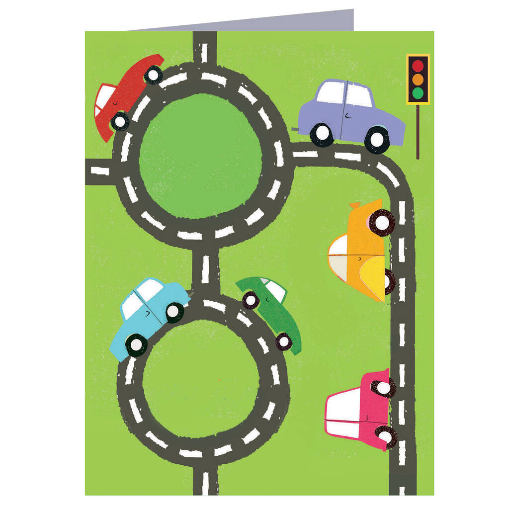 Mini Road Card By Kali Stileman Publishing | notonthehighstreet.com