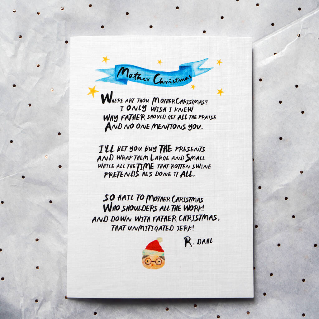 Mother Christmas Christmas Card Poem By So Creative Company mother-christmas-christmas-card-poem-by-so-creative-company