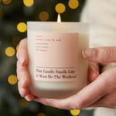 It Must Be The Weekend Candle By Kindred Fires | notonthehighstreet.com