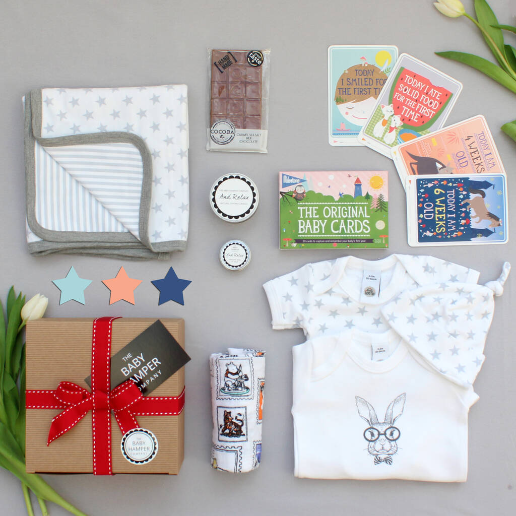 New Mum And Baby Hamper Luxury Gift Box By The Baby Hamper Company ...