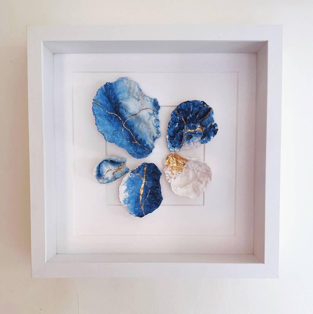 Porcelain Sea Shell Wall Art #10 By Deborah Wren Ceramics