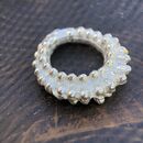 Chunky Organic Cuttlefish Sterling Silver Ring By Labyrinth Jewellery ...