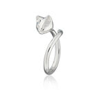 Sterling Silver Open Adjustable Cat Ring By Lily Charmed ...