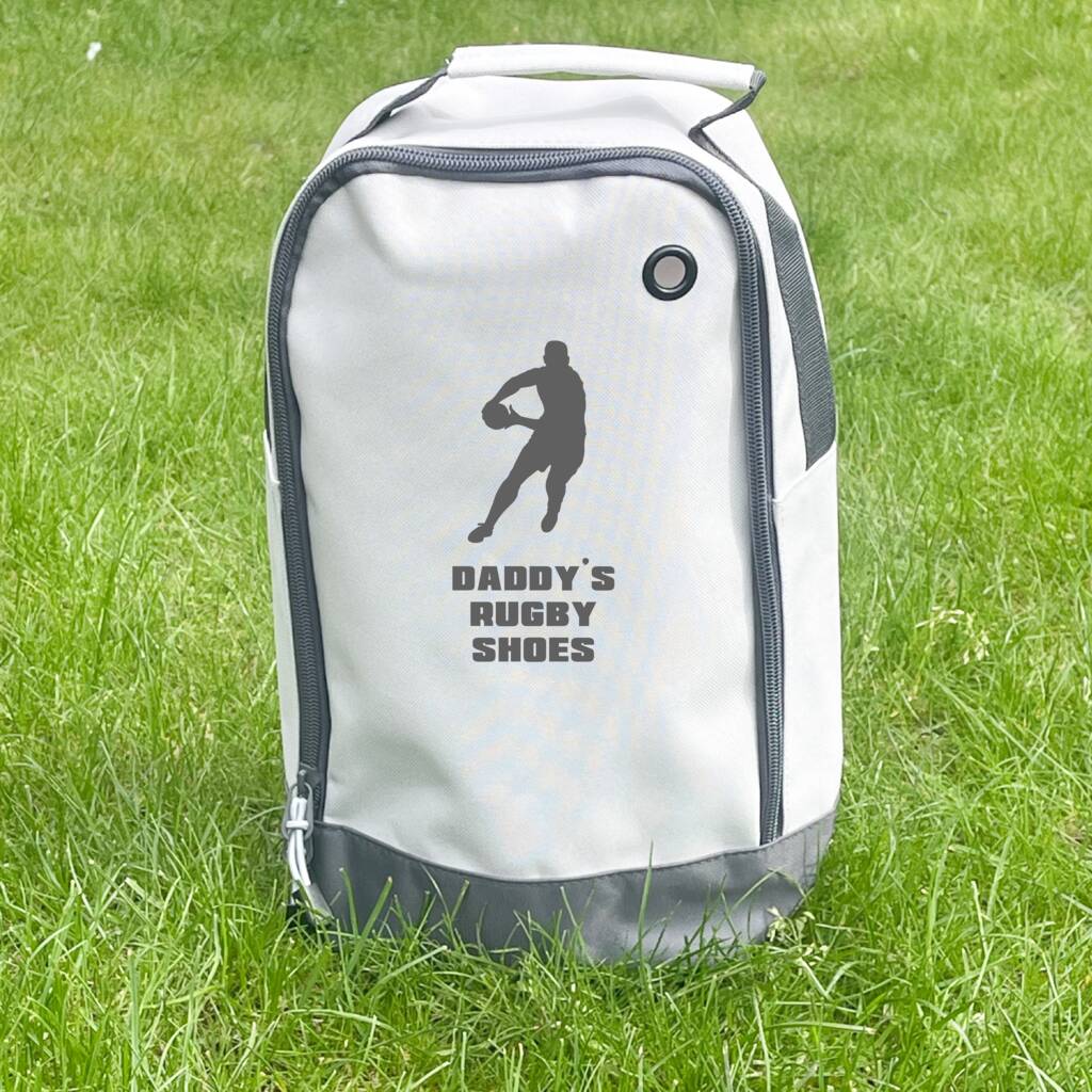 Personalised Rugby Shoes Boot Bag By Lovetree Design
