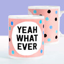 funny mug: sorry about my resting bitch face by paper plane ...