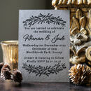 Wedding Invitation Stamp With Illustration By English Stamp Company ...