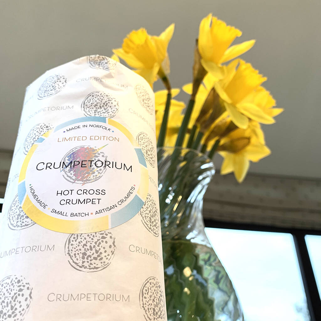 Hot Cross Crumpets! Limited Edition Easter Crumpets By Crumpetorium ...