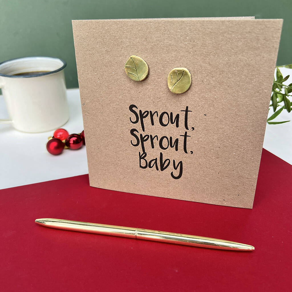 Handmade Sprout Christmas Cards By Juliet Reeves Designs ...