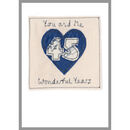 personalised 45th or 65th wedding anniversary card by milly and pip ...