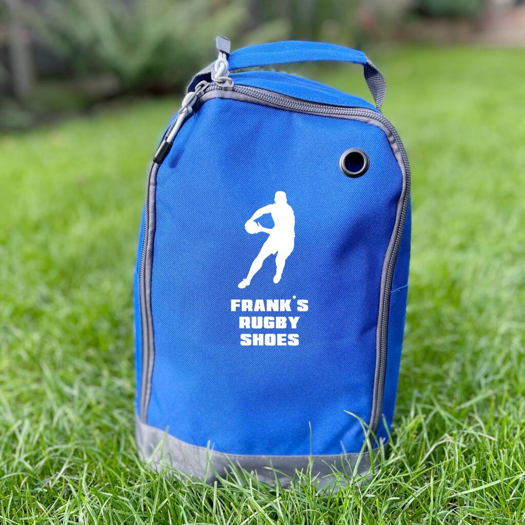 Personalised Rugby Shoes Boot Bag By Lovetree Design