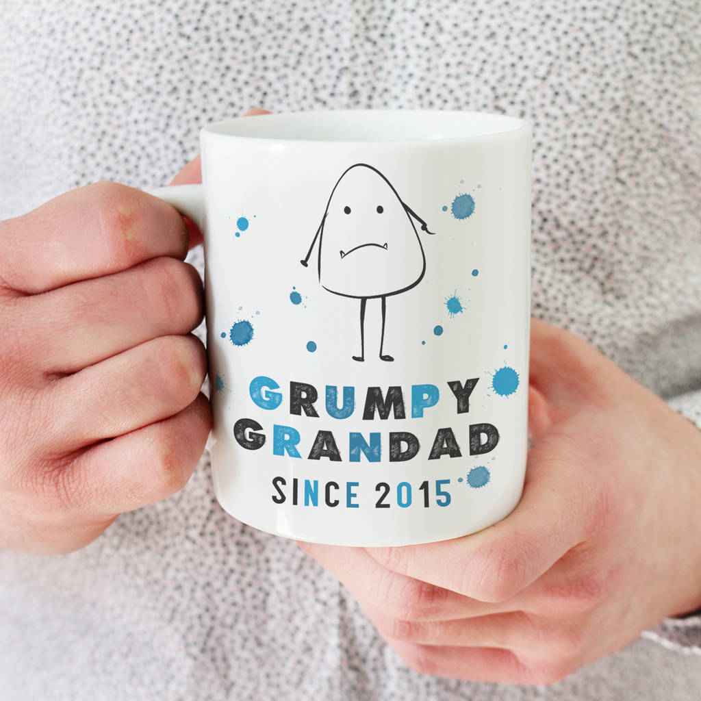 Grumpy Grandfather Funny Ceramic Mug By Parsy Card Co ...