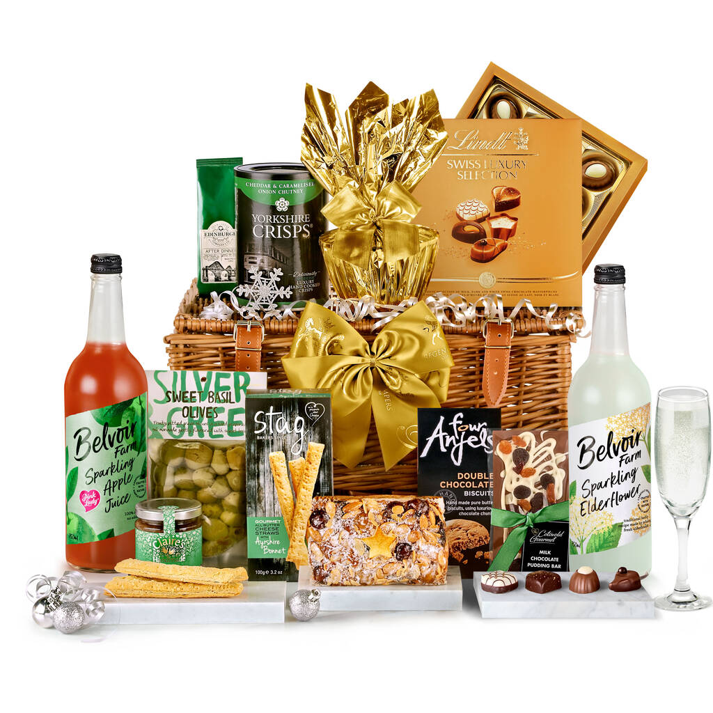 Festive Surprise Alcohol Free Christmas Hamper By Regency Hampers