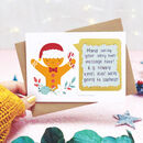 Personalised Gingerbread Man Christmas Scratch Card By Joanne Hawker ...