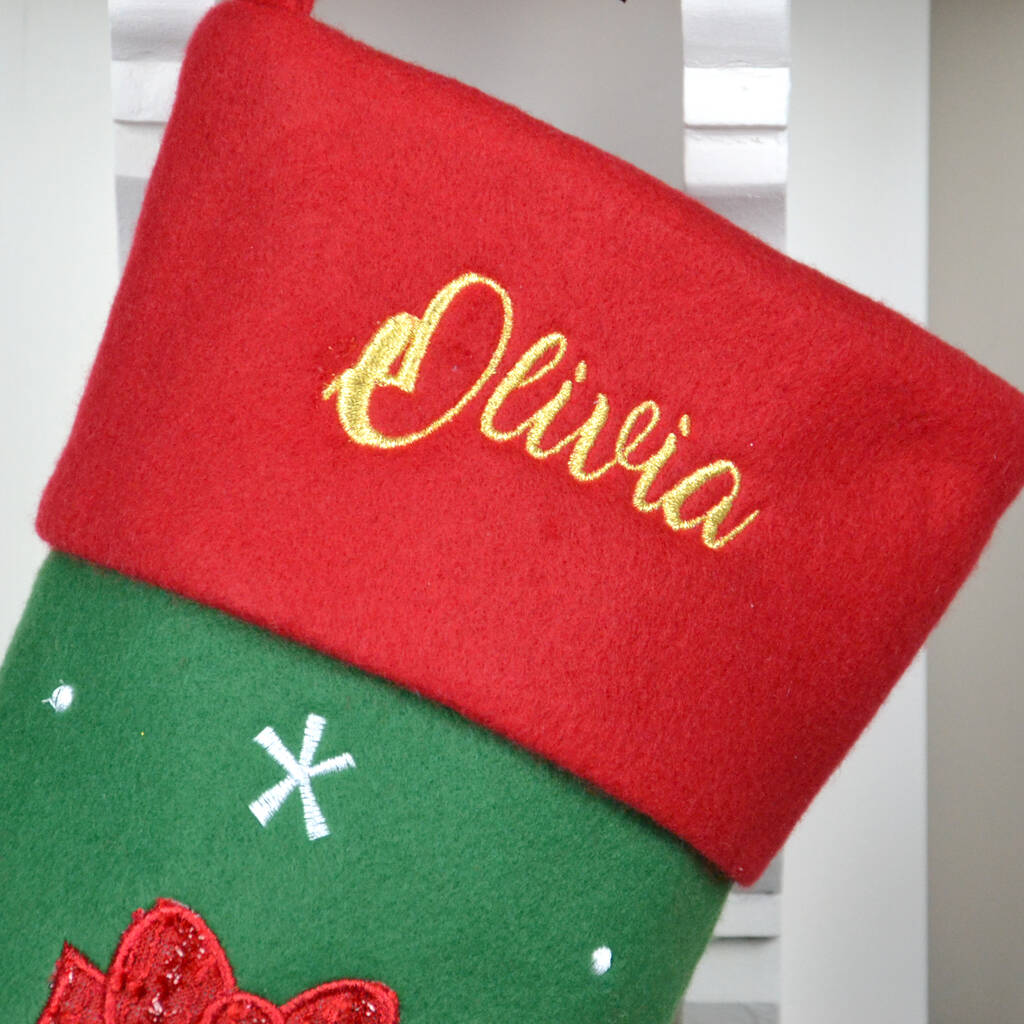 Personalised Christmas Gingerbread Man Stocking By D Caro ...