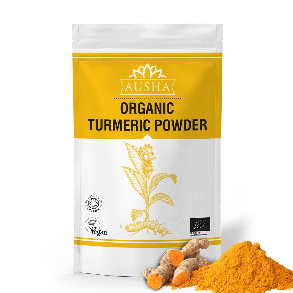 Organic Turmeric Powder One Kg Curcumin Seven % By Ausha ...