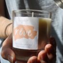 Personalised Reve Scented Candle By Marigold Charms ...