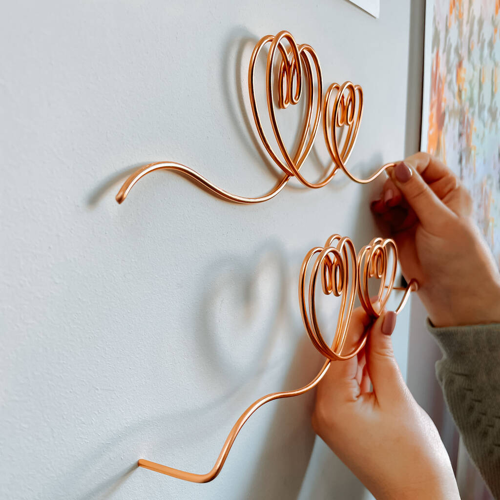 Handmade 'The Couple' Wire Art Line Drawing By Briar Rose Wire ...